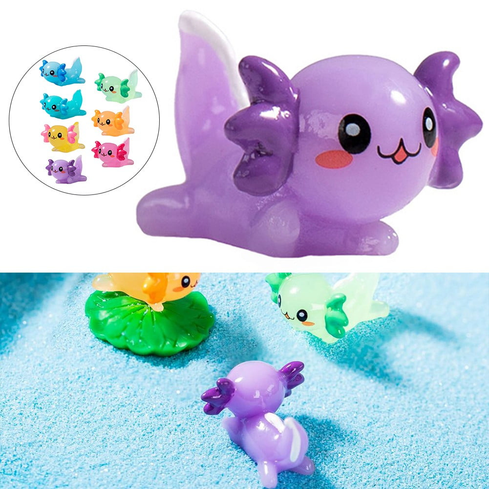 Goodhd Mini Axolotl Figurine: Perfectly Petite Aquarium Decor With ...