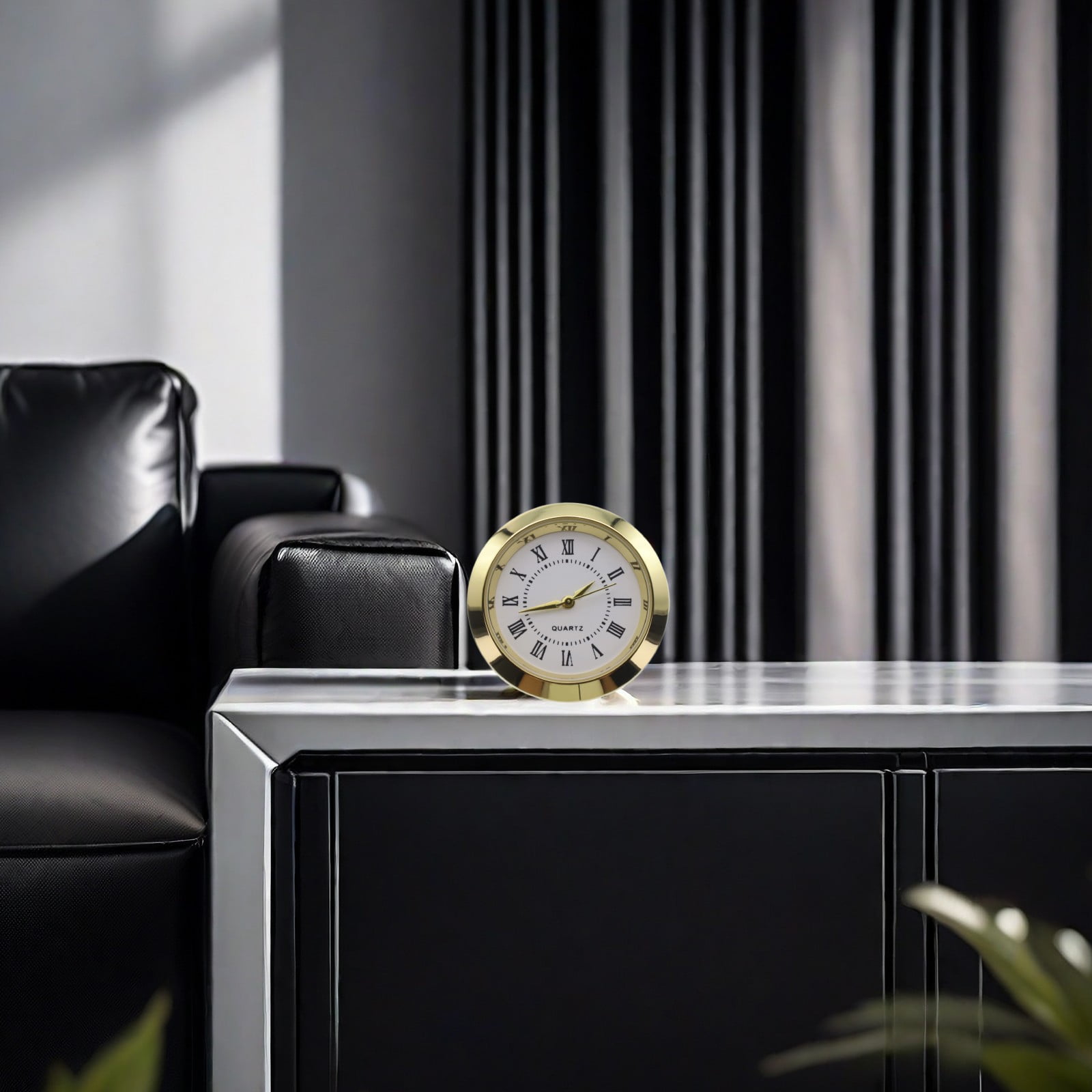 Goodhd Mini Clock Insert Quartz Movement Round 36Mm/55Mm Round Quartz ...