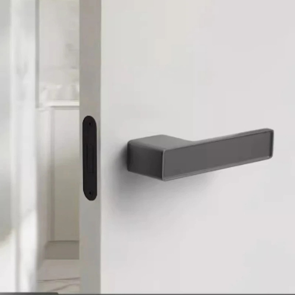 Goodhd Minimalist Magnetic Silent Door Lock Bedroom Door Lock ...