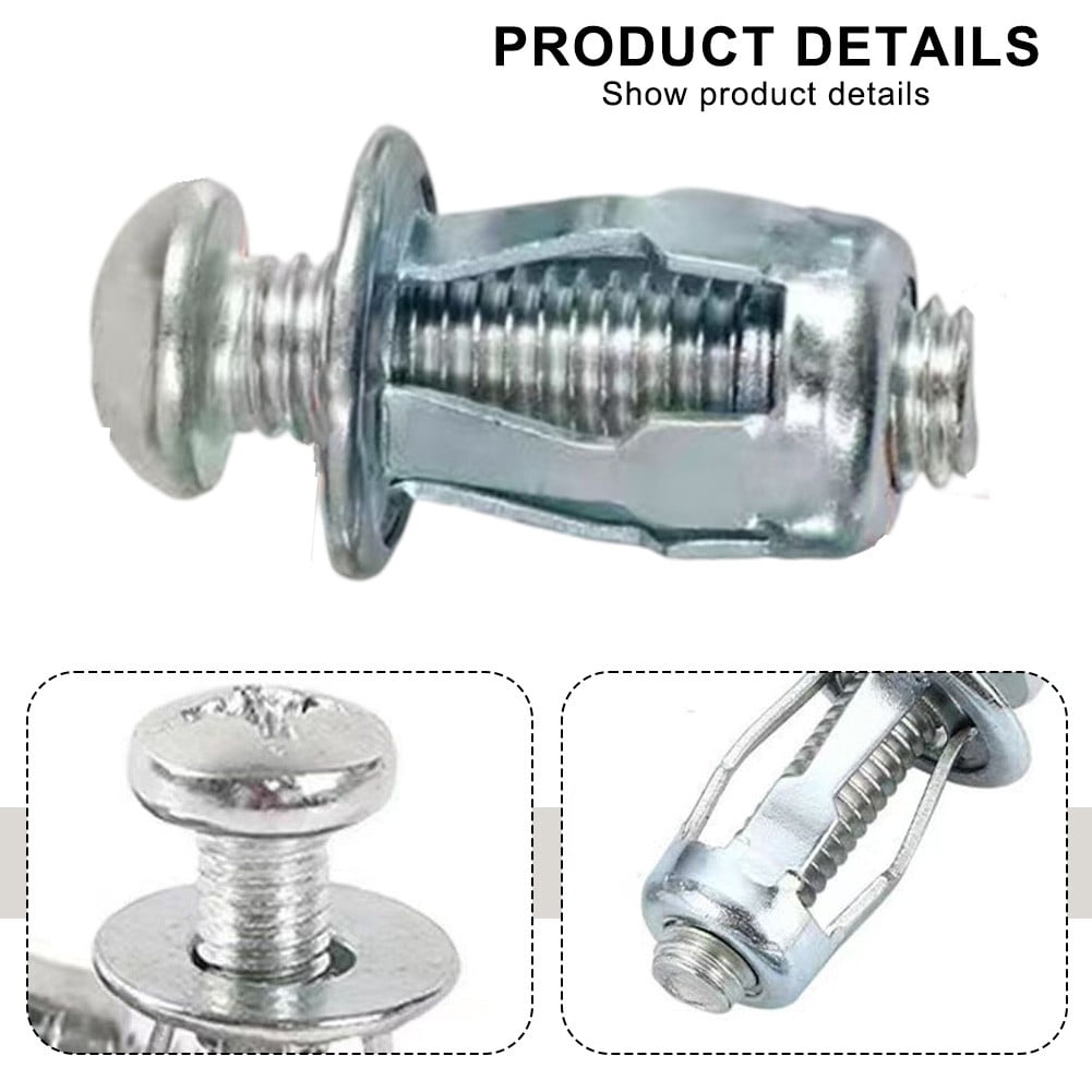 Goodhd Nut Expansion Lantern Type Expansion License Plate Fixing Nut ...