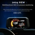 Goodhd Obd Multifunction Lcd Tire Pressure Monitoring Car Hud Head-Up ...