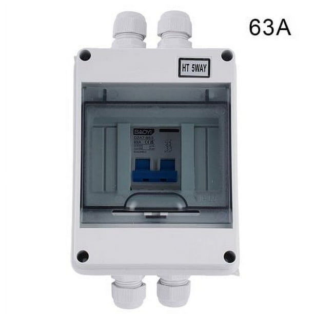 Goodhd PV Disconnect Box DC500V Circuit Breaker Solar System Isolator ...