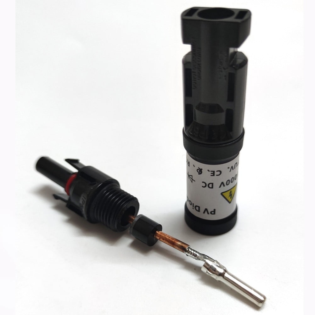 Goodhd Photovoltaic Diode Connector 30A Solar Compatible Anti-Reverse ...
