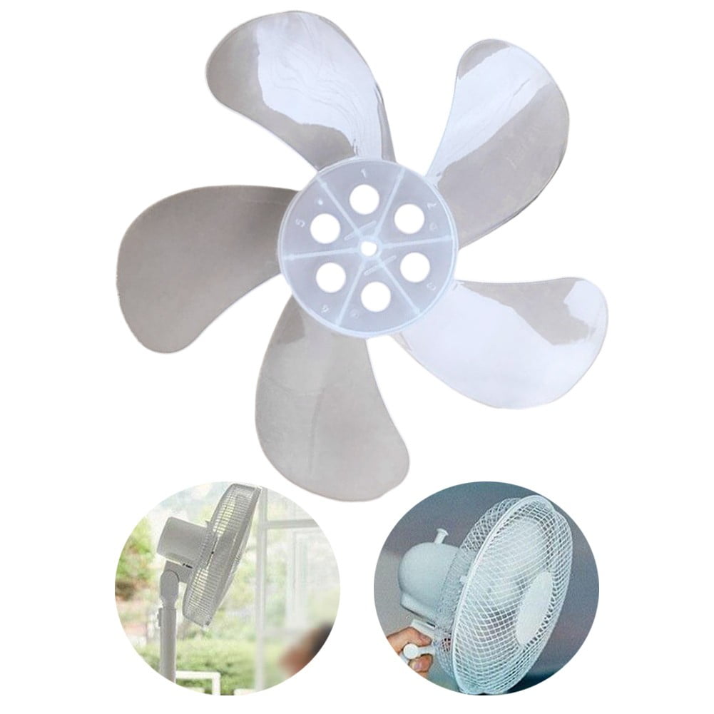 Goodhd Plastic Household Electric Fan Blades Five-Blade Nut Cover Base ...