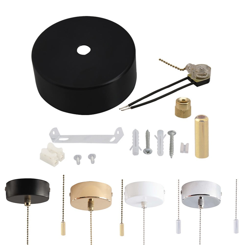 Goodhd Pull Cord Light Switch Bathroom Ceiling Light Pull Cord Switch ...