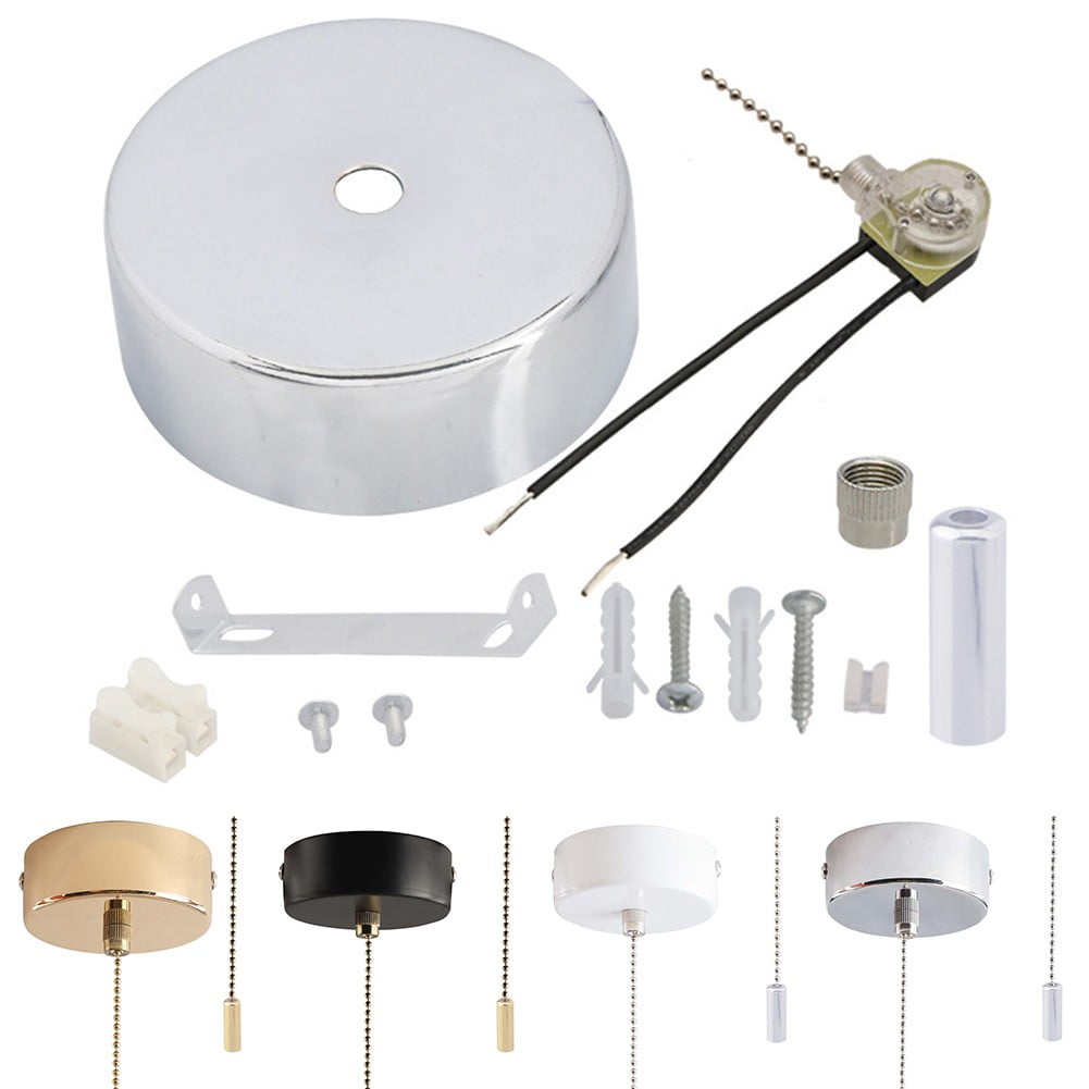 Goodhd Pull Cord Light Switch Bathroom Ceiling Light Pull Cord Switch ...