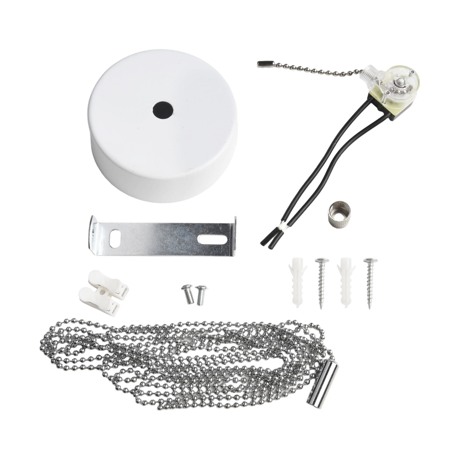 Goodhd Pull Cord Light Switch Bathroom Ceiling Light Pull Cord Switch ...