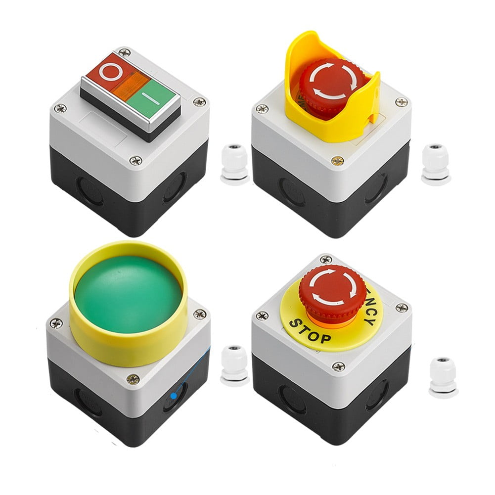 Goodhd Push Button Switch Control Box 22Mm Inch With Button Waterproof ...