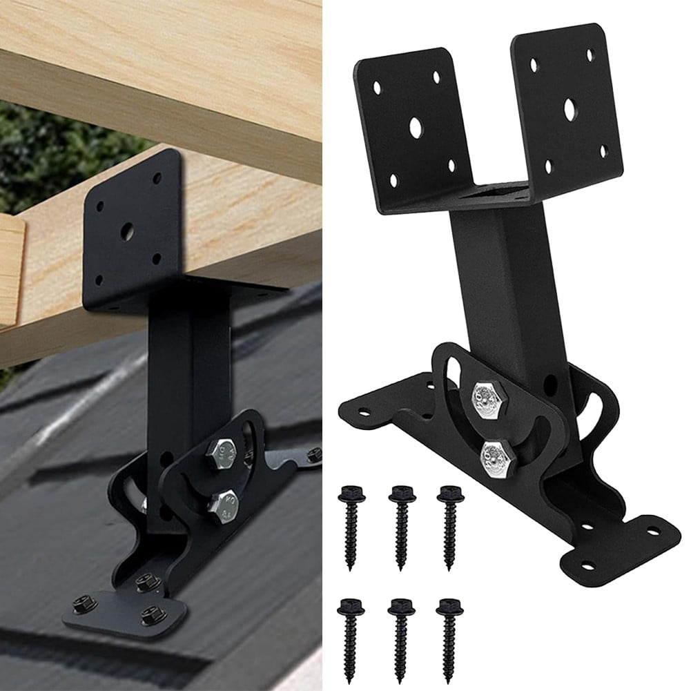 Goodhd Roof Riser Brackets Kit Pergola Roof Riser Beam Bracket Pergola ...