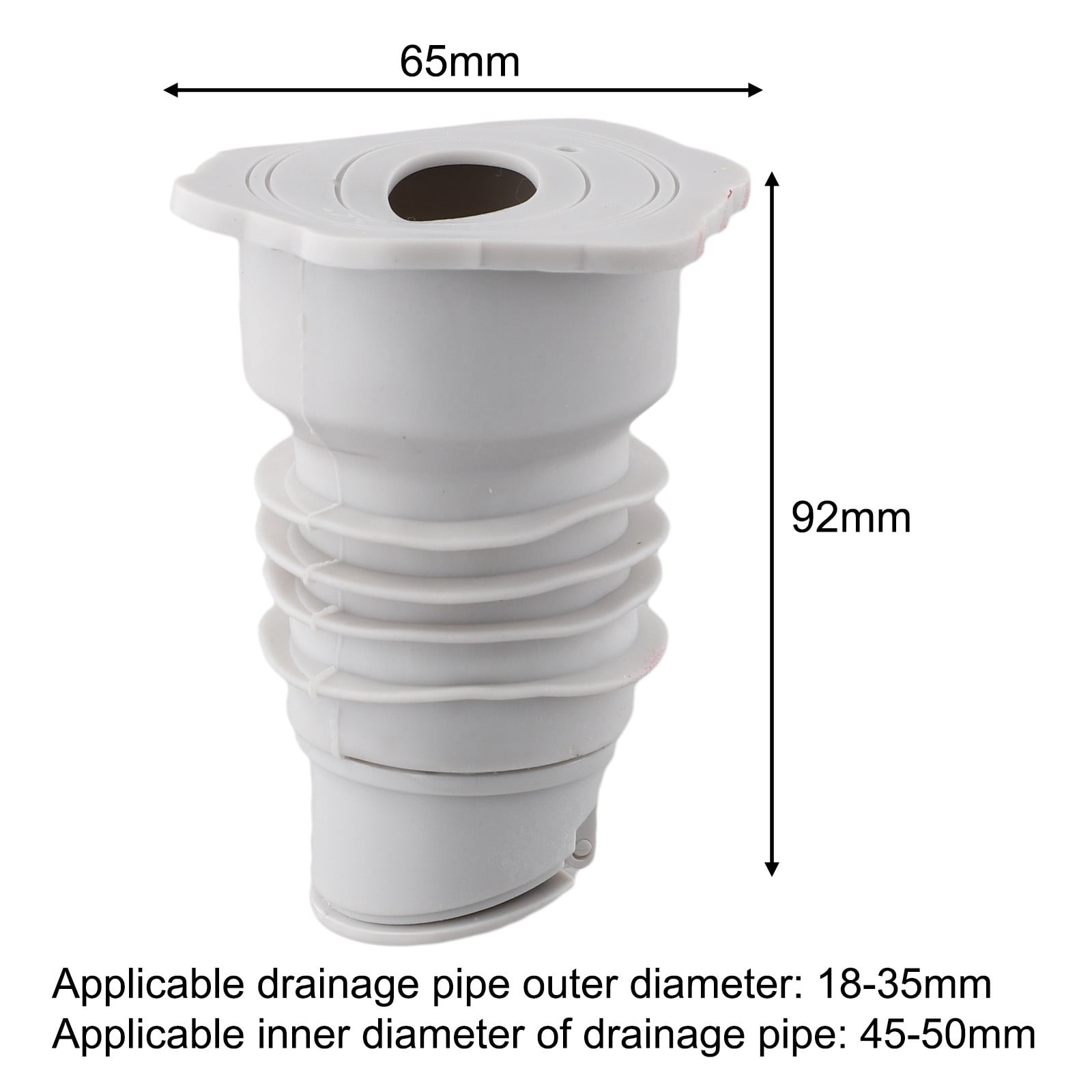 Goodhd Silicone Drains Sewer Pipe Sealing Ring Kitchen Washing Machine ...