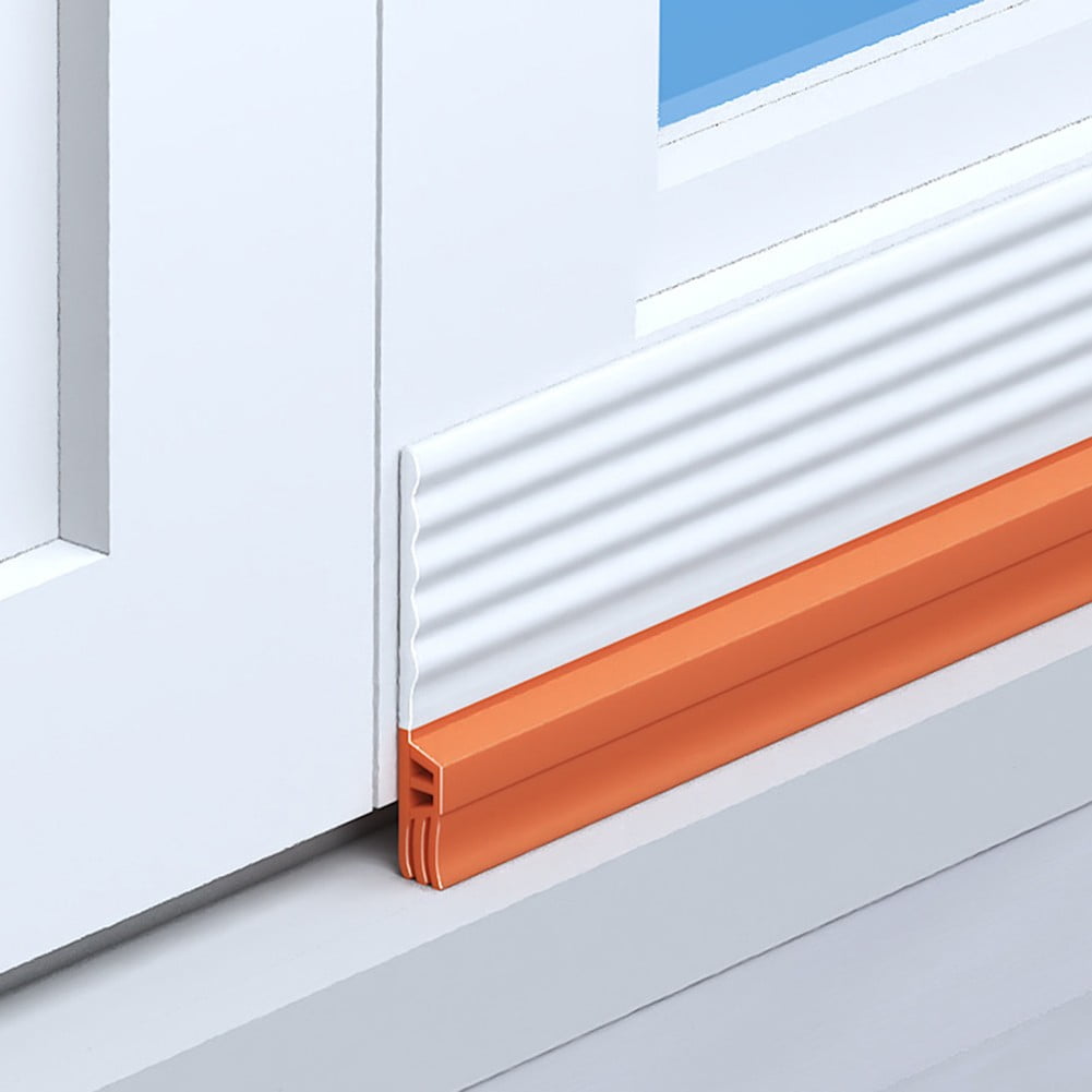 Goodhd Sliding Window Seal Strip Aluminum Alloy Door Gap Windproof Seal ...