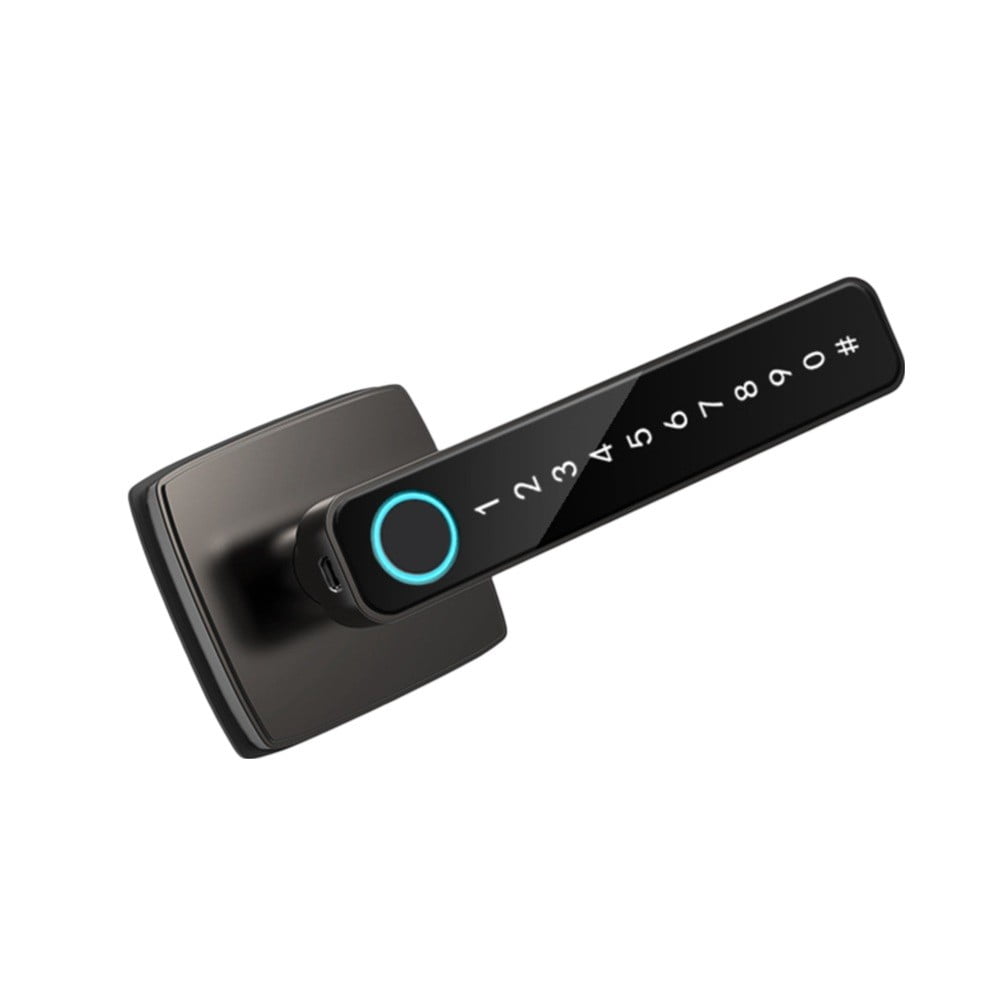 Goodhd Smart Fingerprint Lock Office Indoor Wooden Door Smart ...