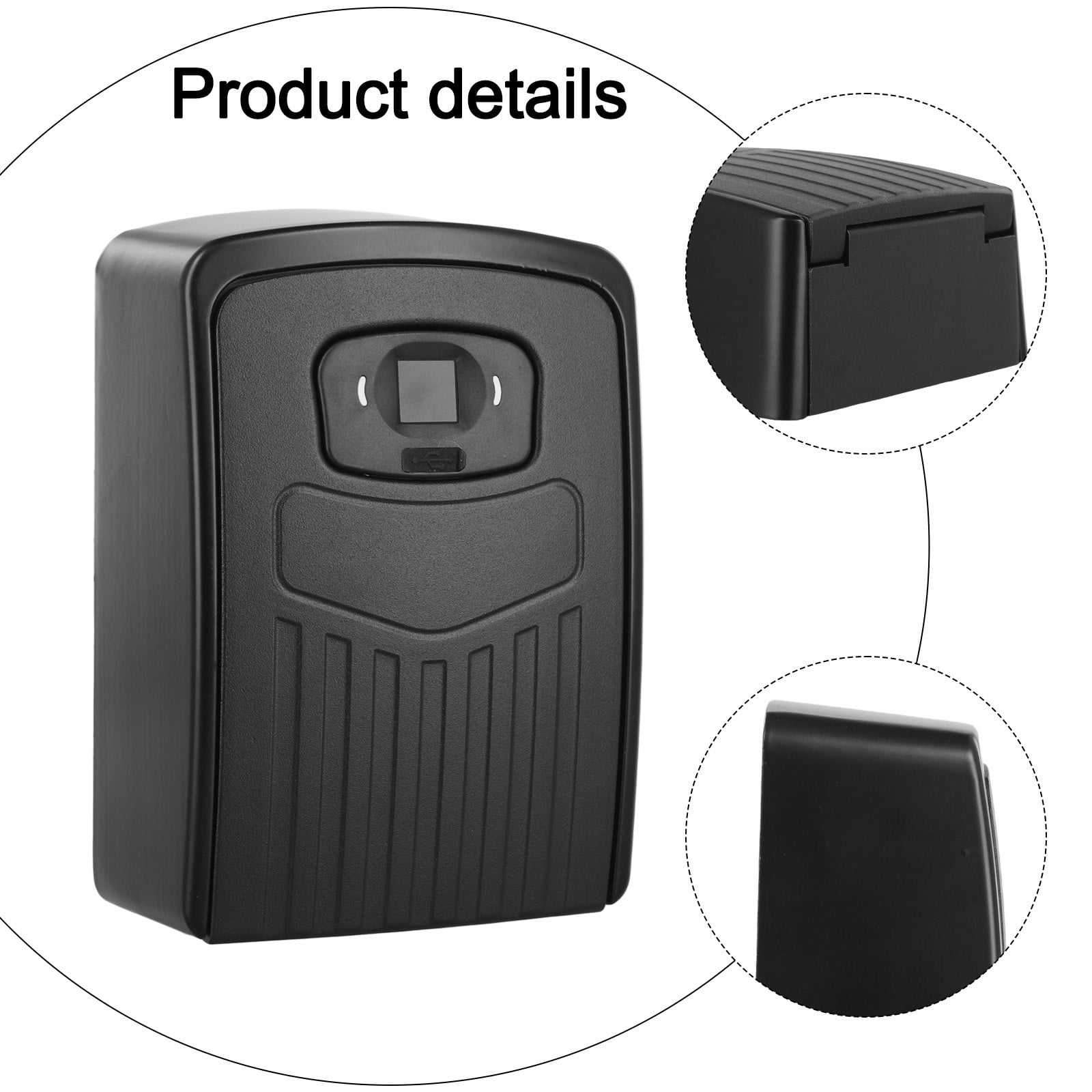 Goodhd Smart Key Box Safe With Fingerprint Recognition For Tuya App ...
