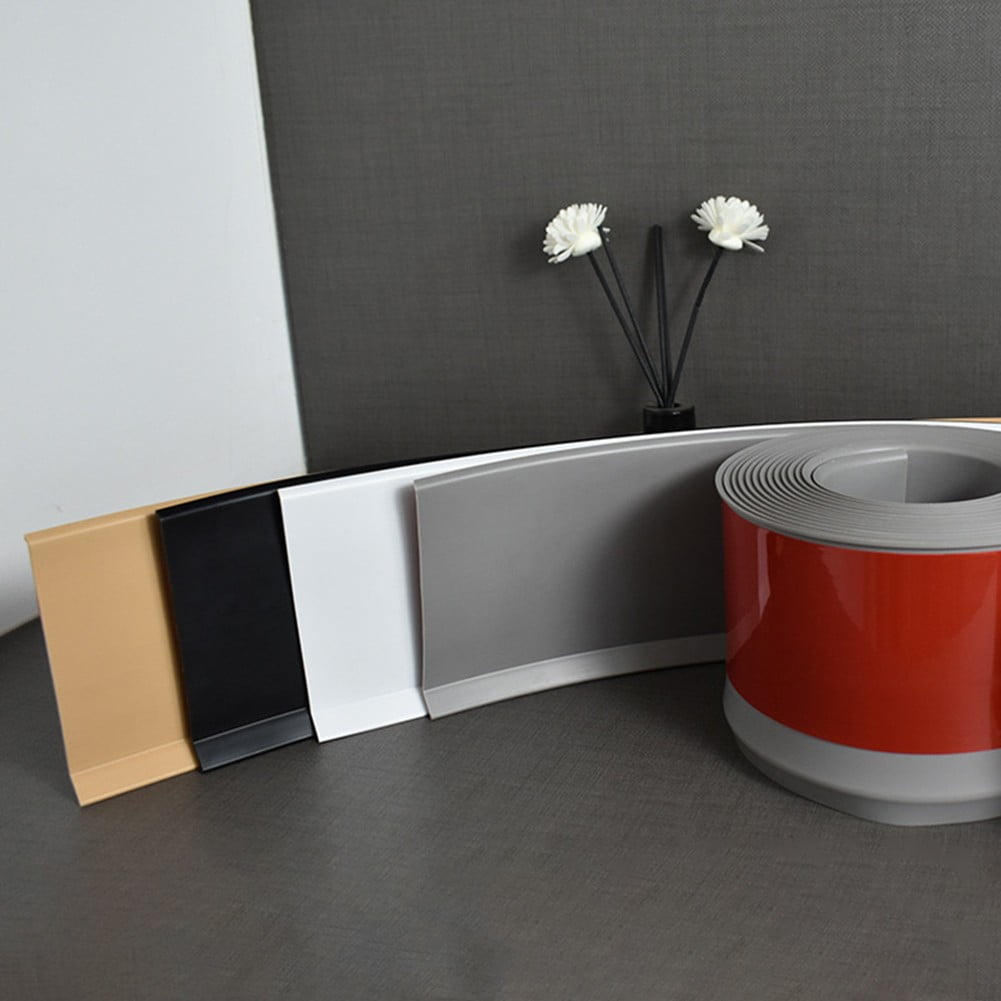 Goodhd Soft Pvc Skirting Plastic Skirting Waterproof Substrate Molding ...