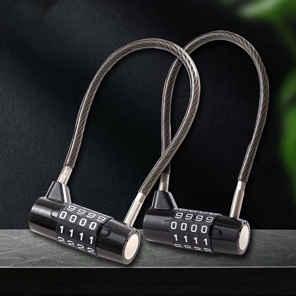 Goodhd Soft Steel Wire Password Lock Refrigerator Cabinet Door Lock ...
