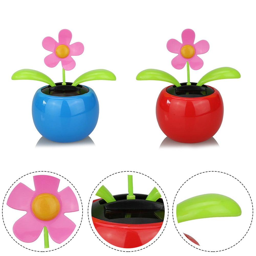 Goodhd Solar Dancing Toy Flower Assorted Style Solar Powered Dancing ...