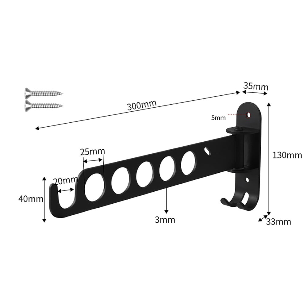 Goodhd Space-Saving 304 Stainless Steel Folding Hooks: Rustproof & Easy ...