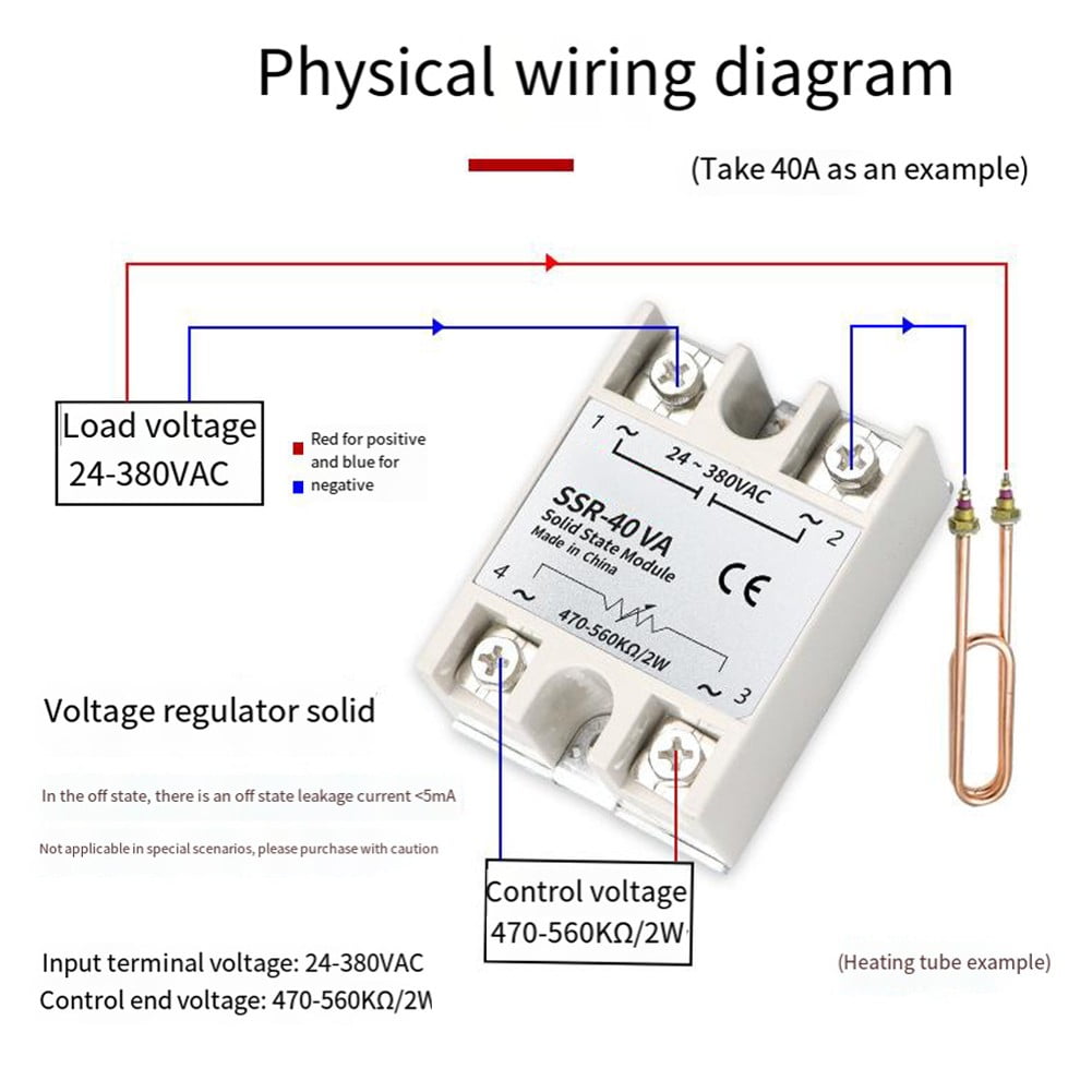 Goodhd Ssr-10Va 25Va 40Va 60Va 80Va 100Va Voltage Regulating Solid State Relay-Ssr-10Va ...