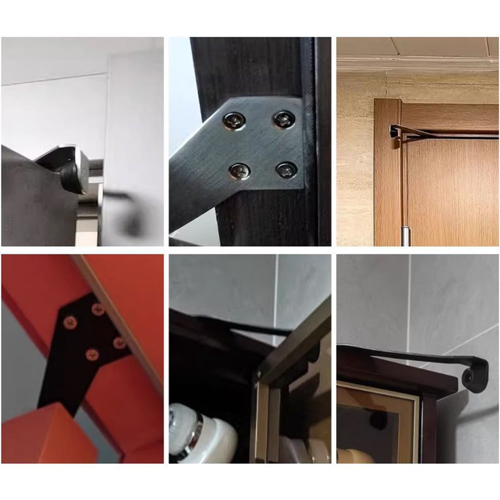 Goodhd Stainless Steel Door Stopper, 90 Degree Furniture Over Head Door ...