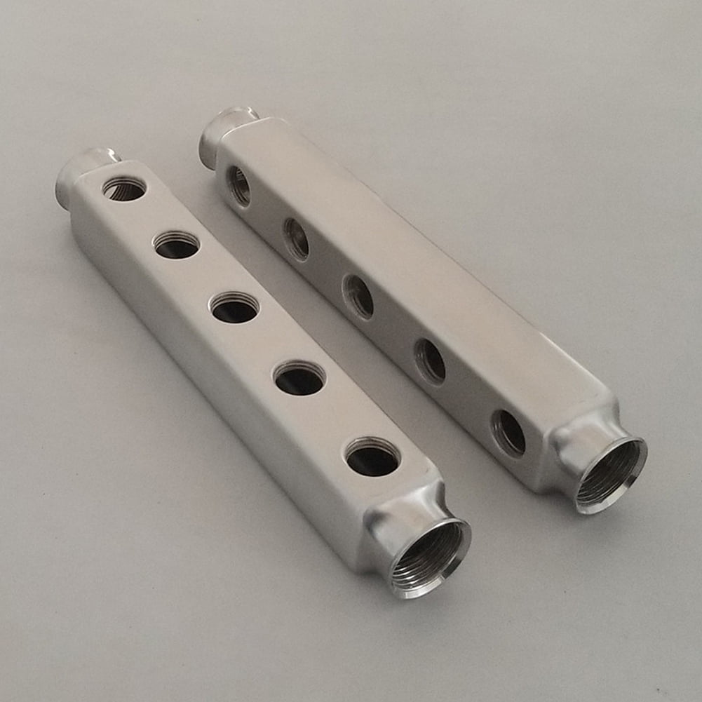 Goodhd Stainless Steel Tube Distribution Manifold Pipe Bar Underfloor ...