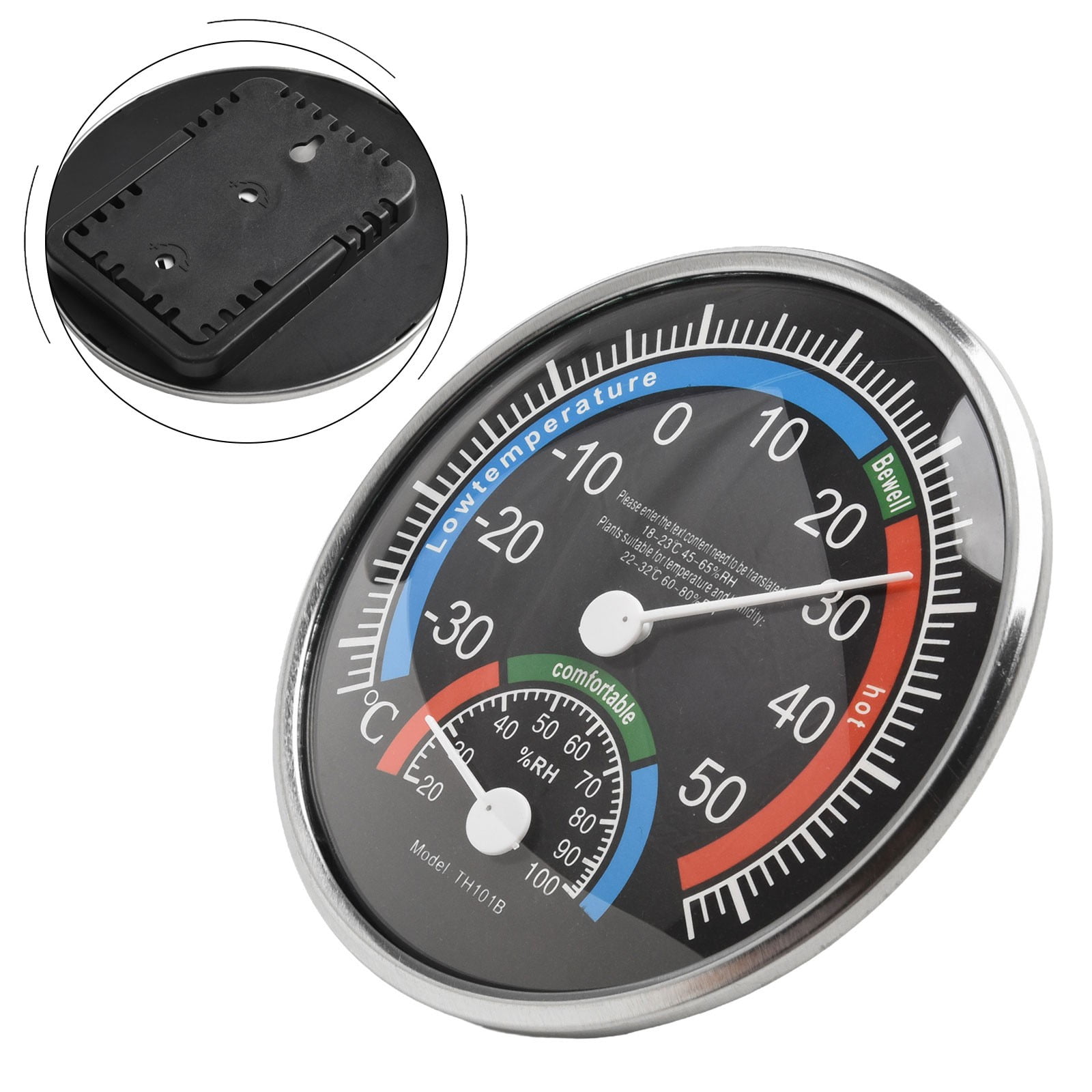 Goodhd Thermometer Hygrometer Thermo Analogue Humidity Room Climate ...