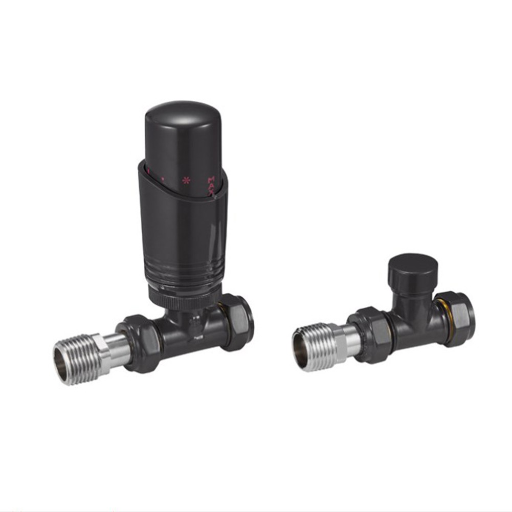 Goodhd Thermostatic Radiator Valve With Locking Guard For Towel ...