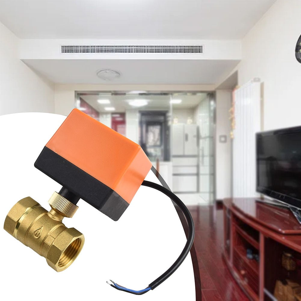 Goodhd Three-Wire Two-Control Three-Way Valve Solar Water Valve Air ...