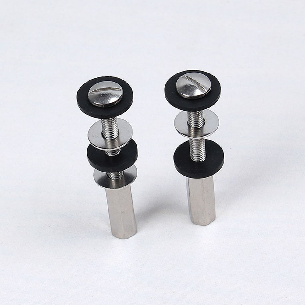 Goodhd Toilet Tank Screws Sealing Ring Rubber Ring Fixing Bolts Screws ...