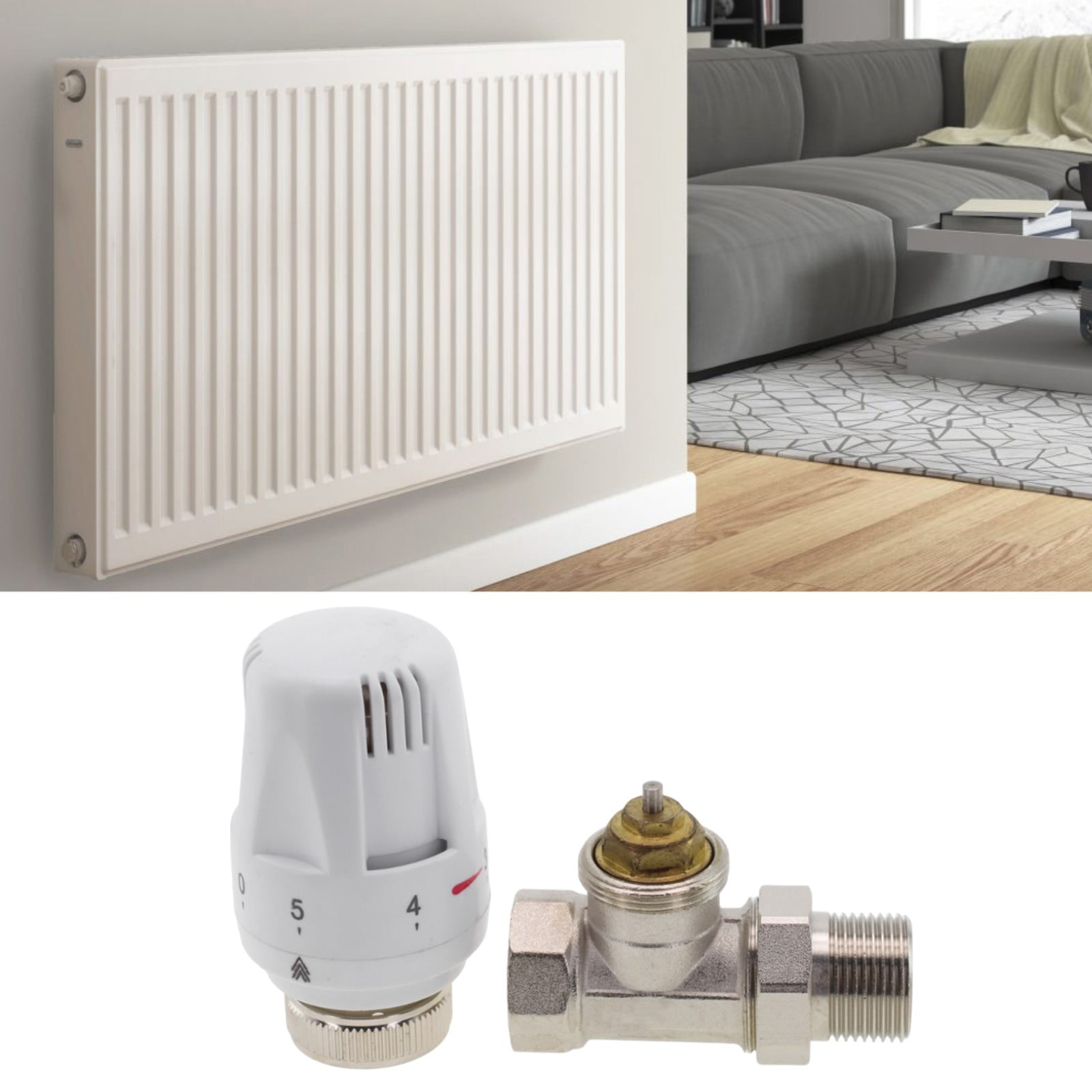 Goodhd Valve Return Temperature Limiter Thermostatic Valve Underfloor ...