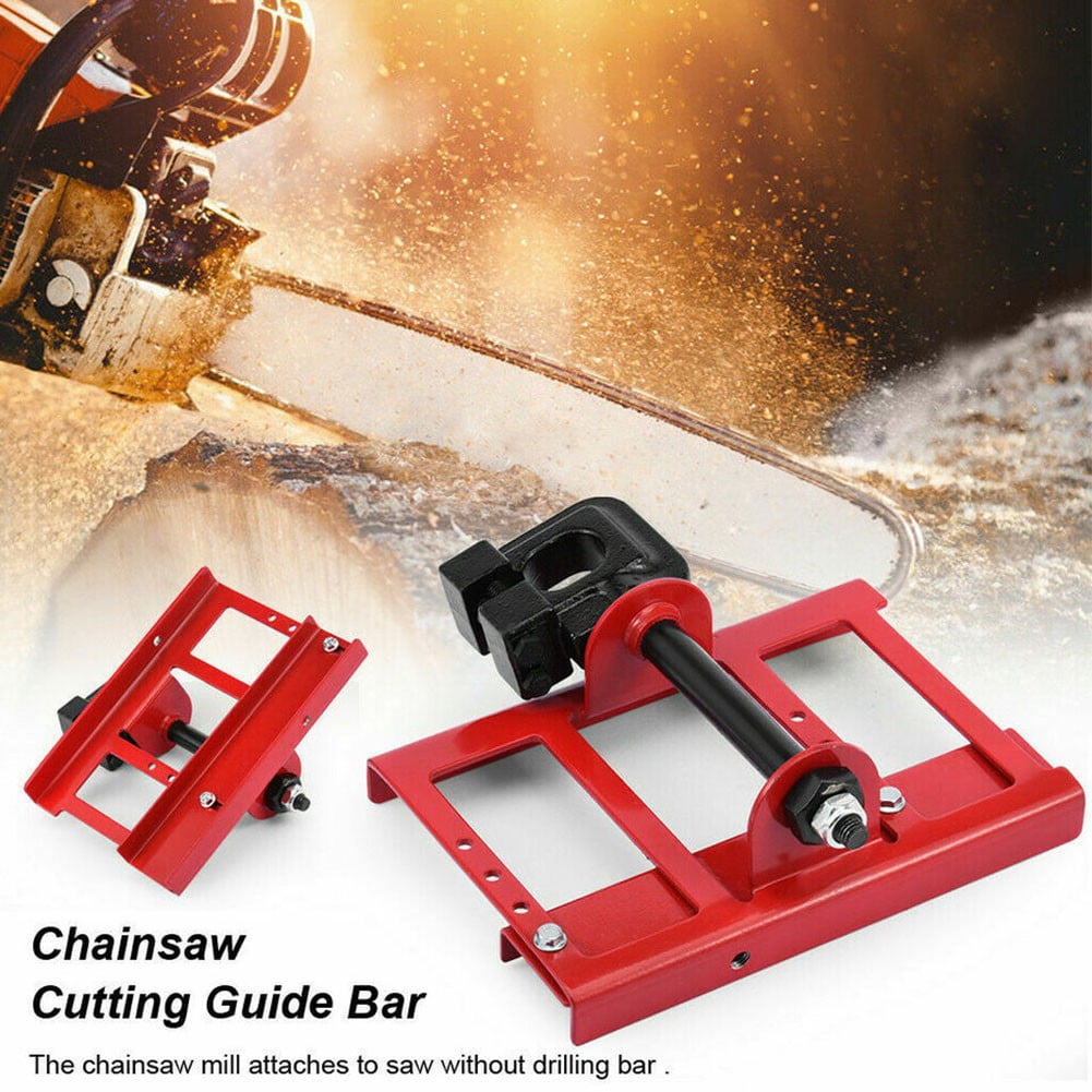 Goodhd Vertical Cutting Chainsaw Mill Lumber Guide Rail Saw Steel ...