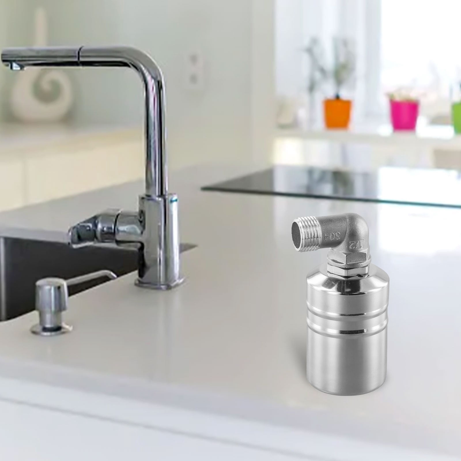 Goodhd Water Stop Valve Float Switch Water Level Controller Automatic ...