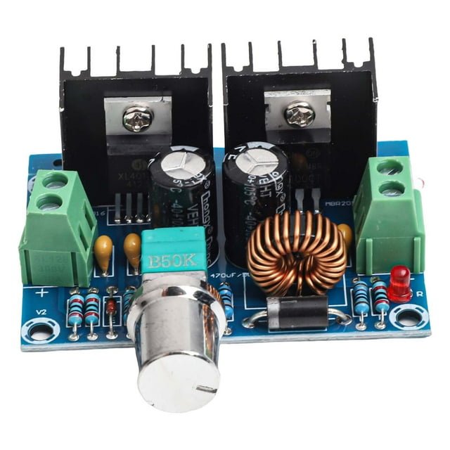 Goodhd Xh-M401Dc Step-Down Module Xl4016E1 High Power Dc Voltage Regulator Board 8A - Walmart.com