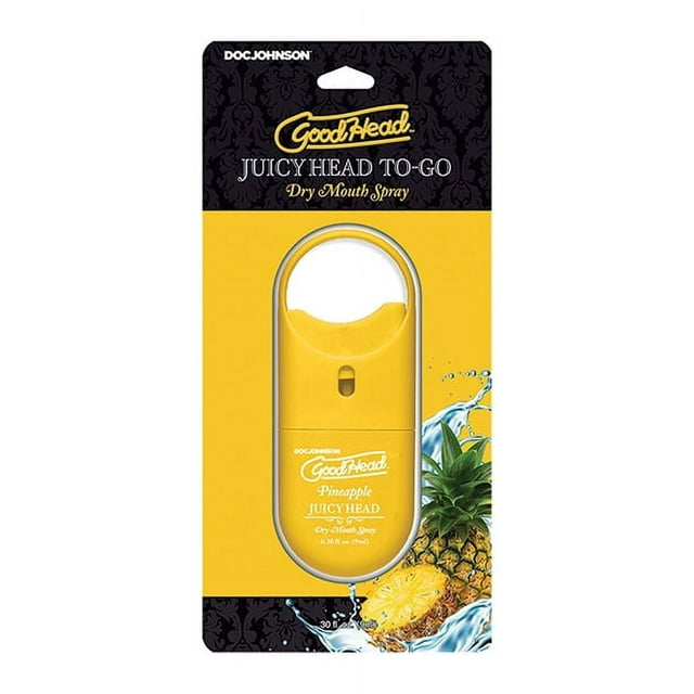 Goodhead Juicy Head Dry Mouth Spray To Go Pineapple