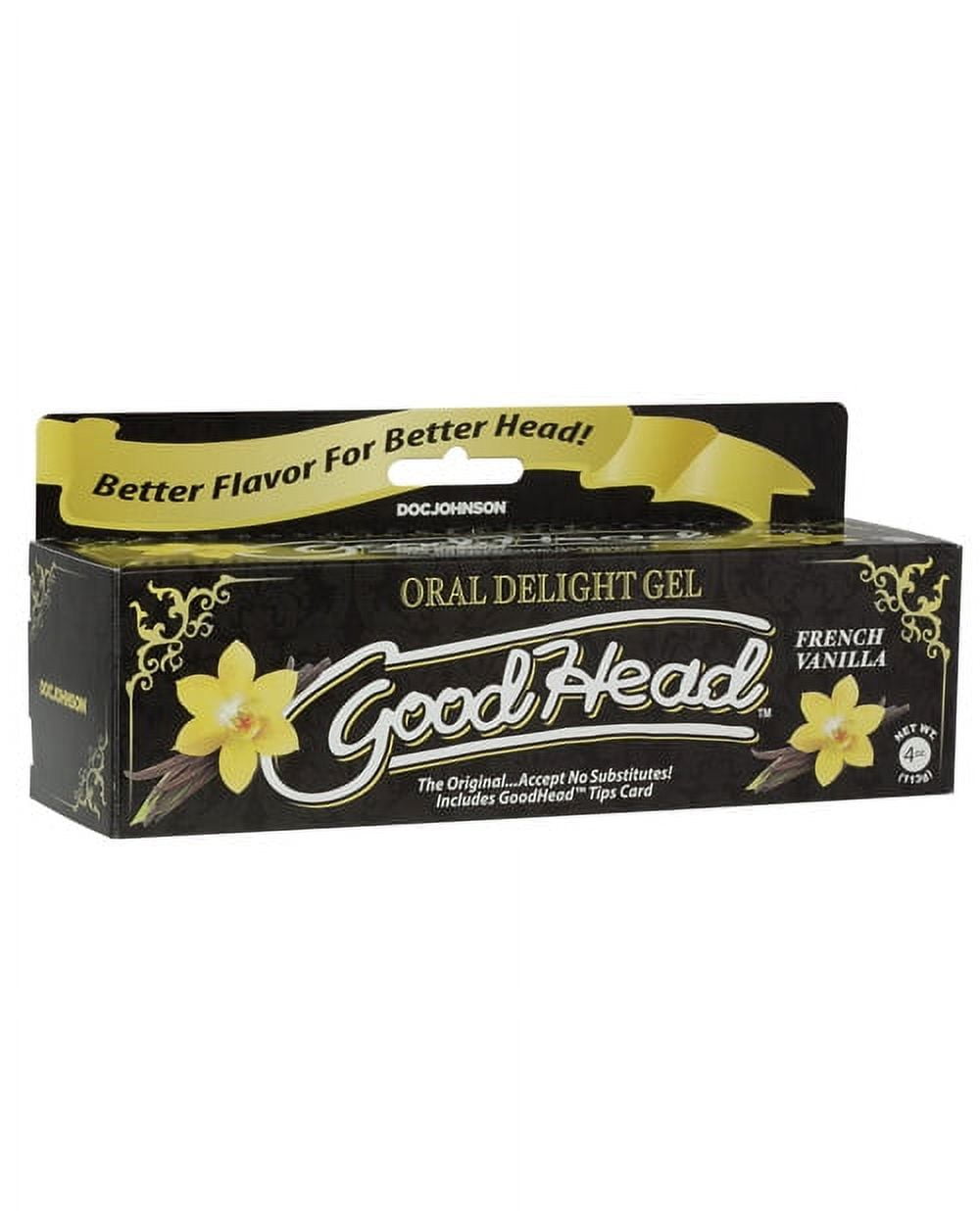 GoodHead Oral Delight Gel 4 oz Tube French Vanilla - Walmart.com