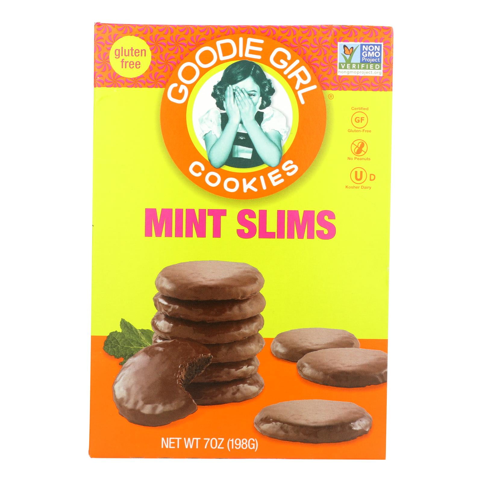 Goodie Girl Cookies Cookies Mint Slims Chocolate, 7 Oz (6 Pack ...