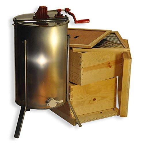 Goodland Bee Supply Double Deep Brood Box Beginners Beehive Kit With ...