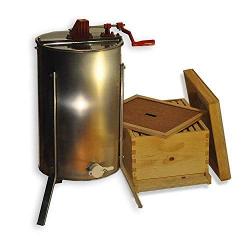 Goodland Bee Supply GLE1STACK Single Beehive Brood Box & Two Frame ...