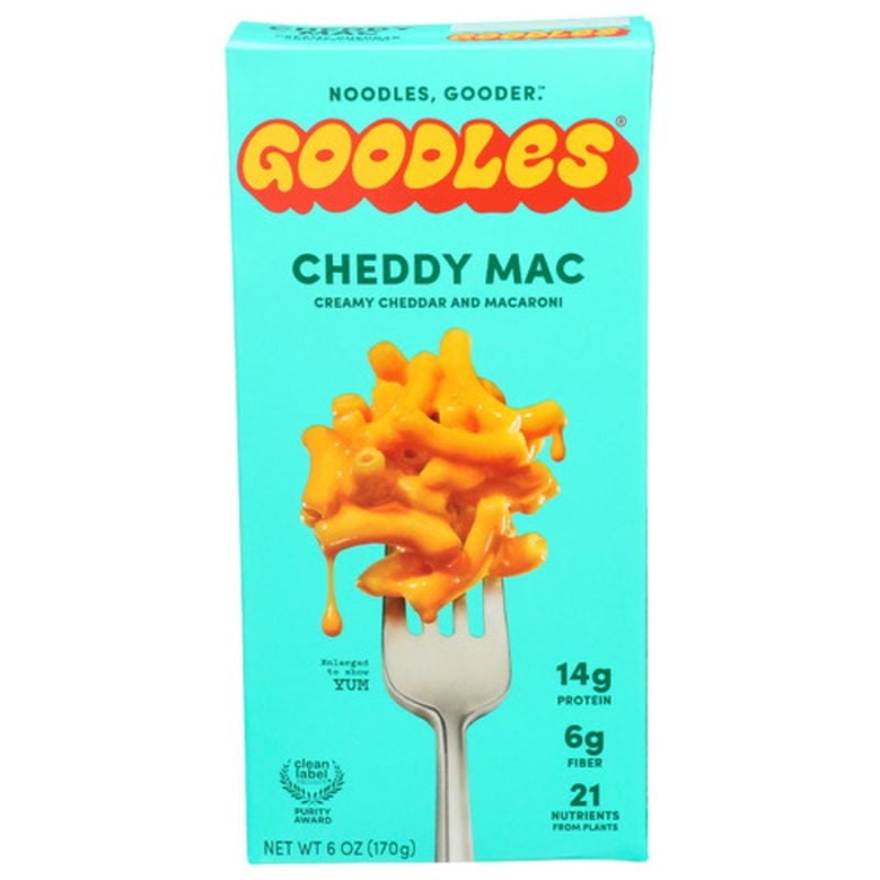 Goodles Cheddy Mac 6 oz Pack of 2 - Walmart.com