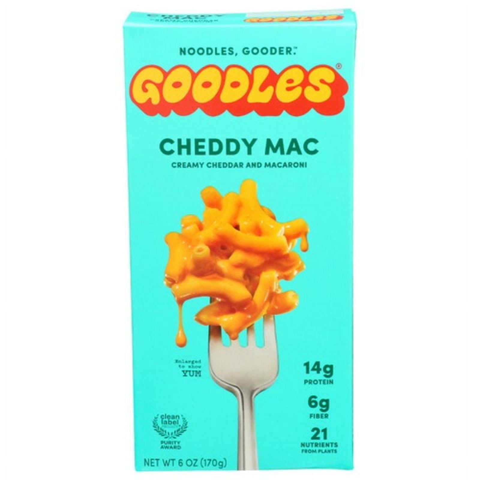 Goodles Cheddy Mac 6 oz Pack of 2 - Walmart.com