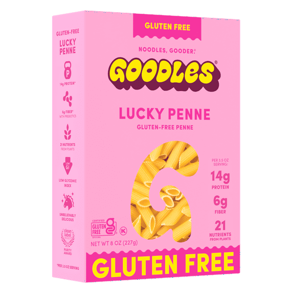 Goodles Dry Pasta Gluten-Free Lucky Penne - 8 oz - Walmart.com
