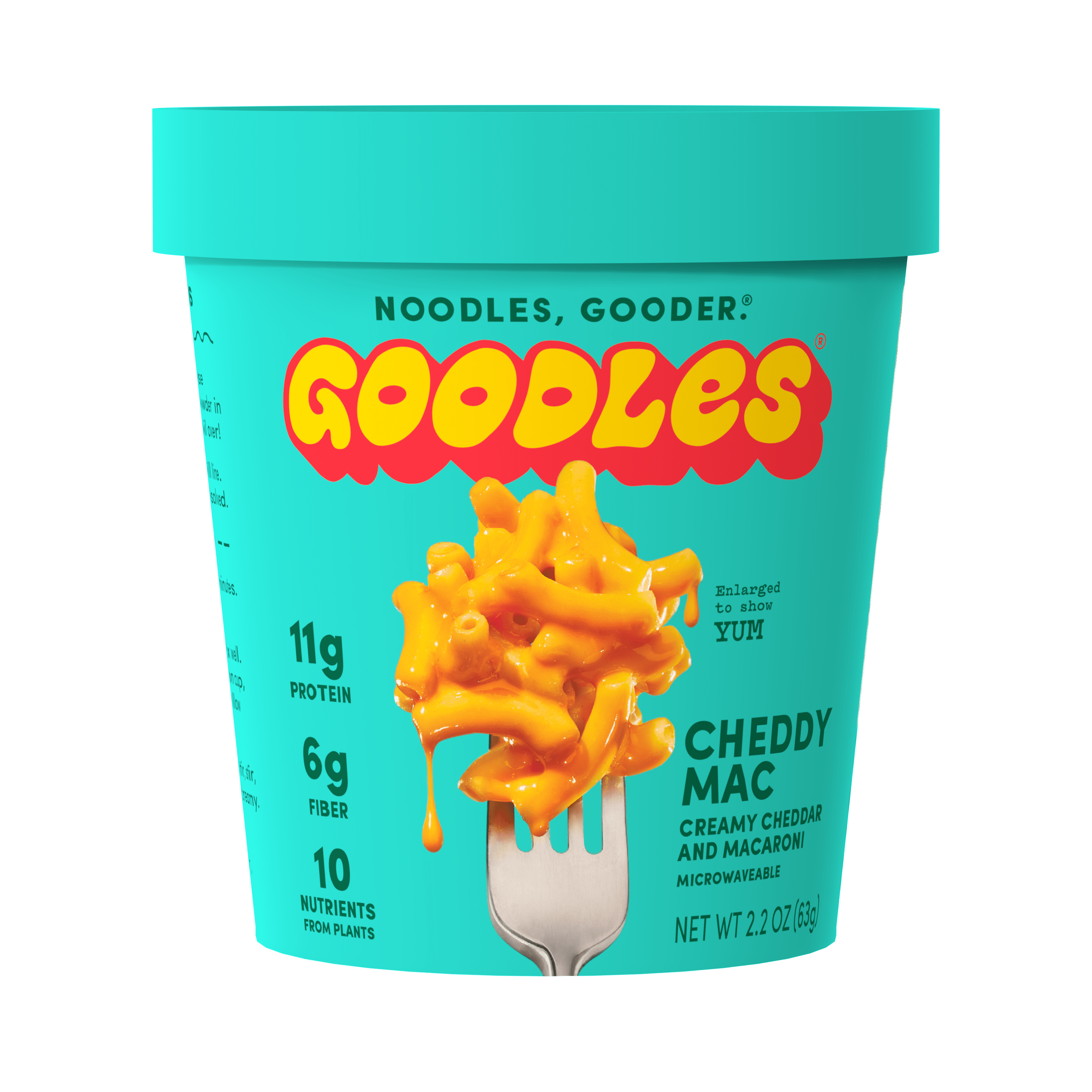 Goodles Mac & Cheese Cheddy Mac Microwaveable Macaroni Cup; Shelf ...