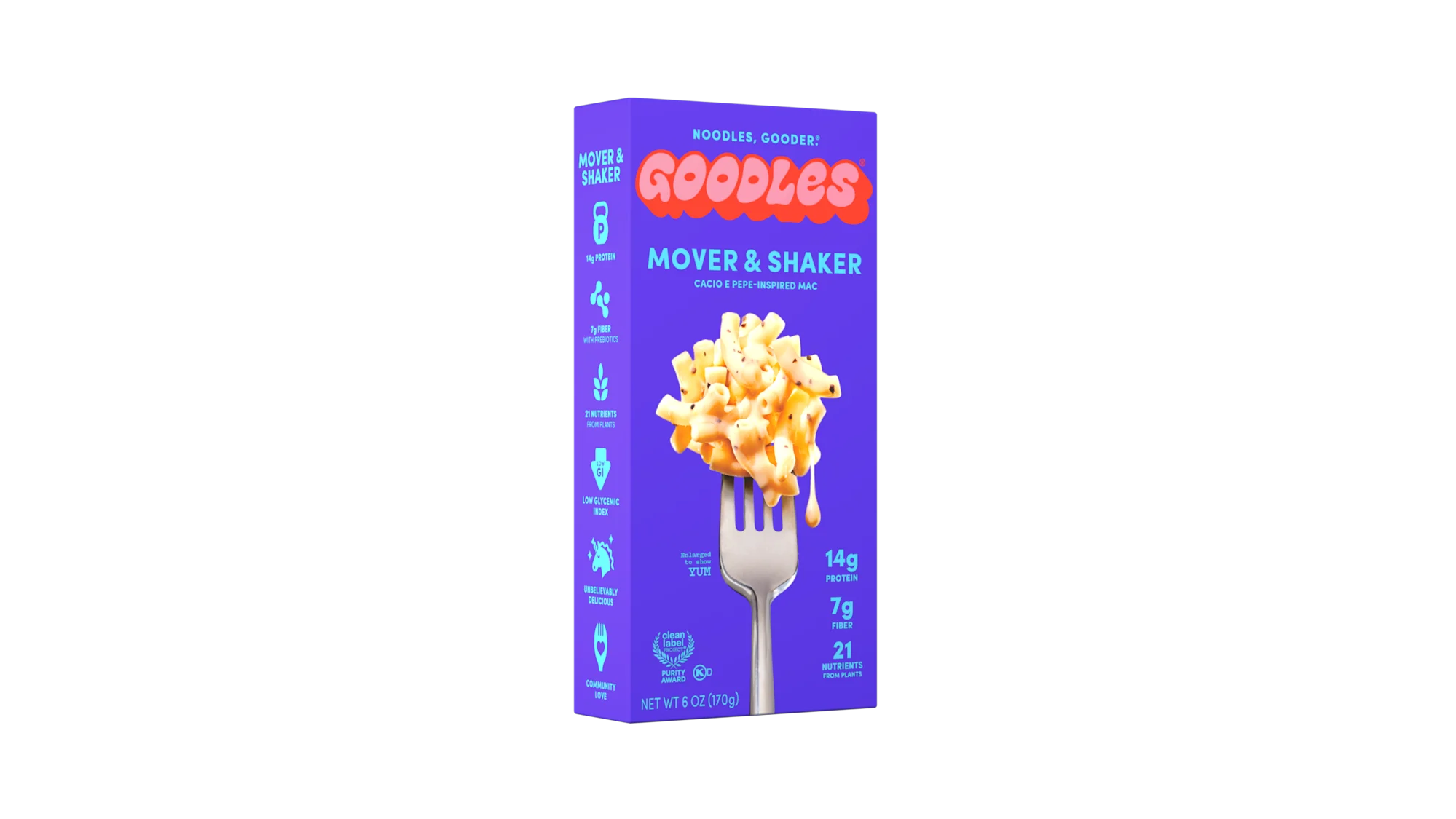 Goodles Mac and Cheese Mover & Shaker - 6 oz Pack of 3 - Walmart.com