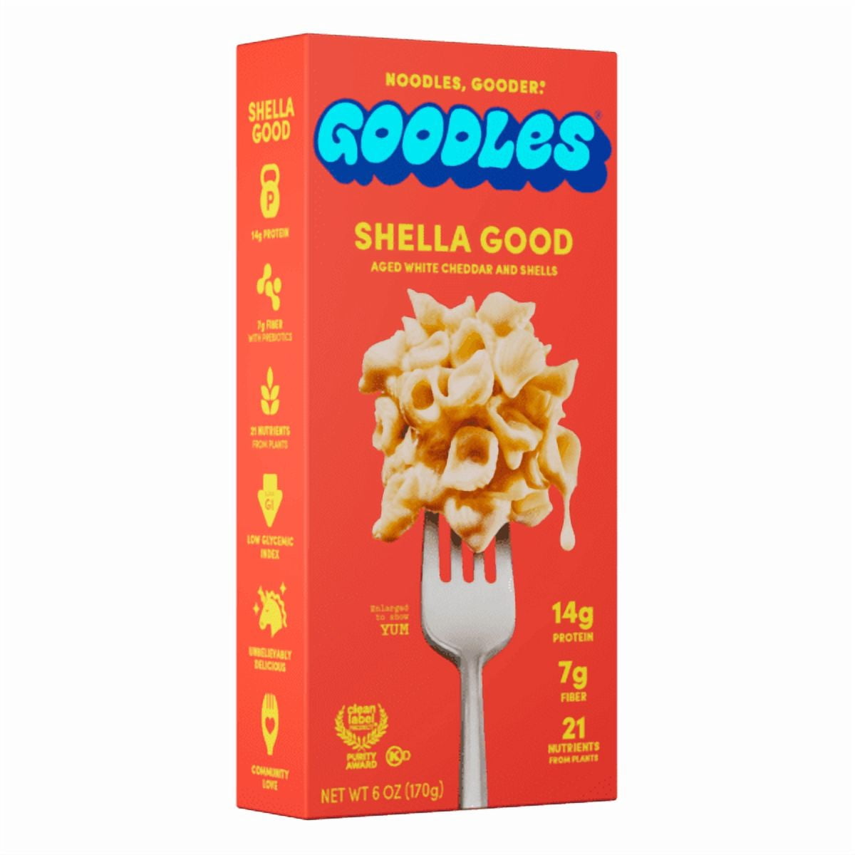 Goodles® Shella Good White Cheddar and Shells Macaroni & Cheese ...