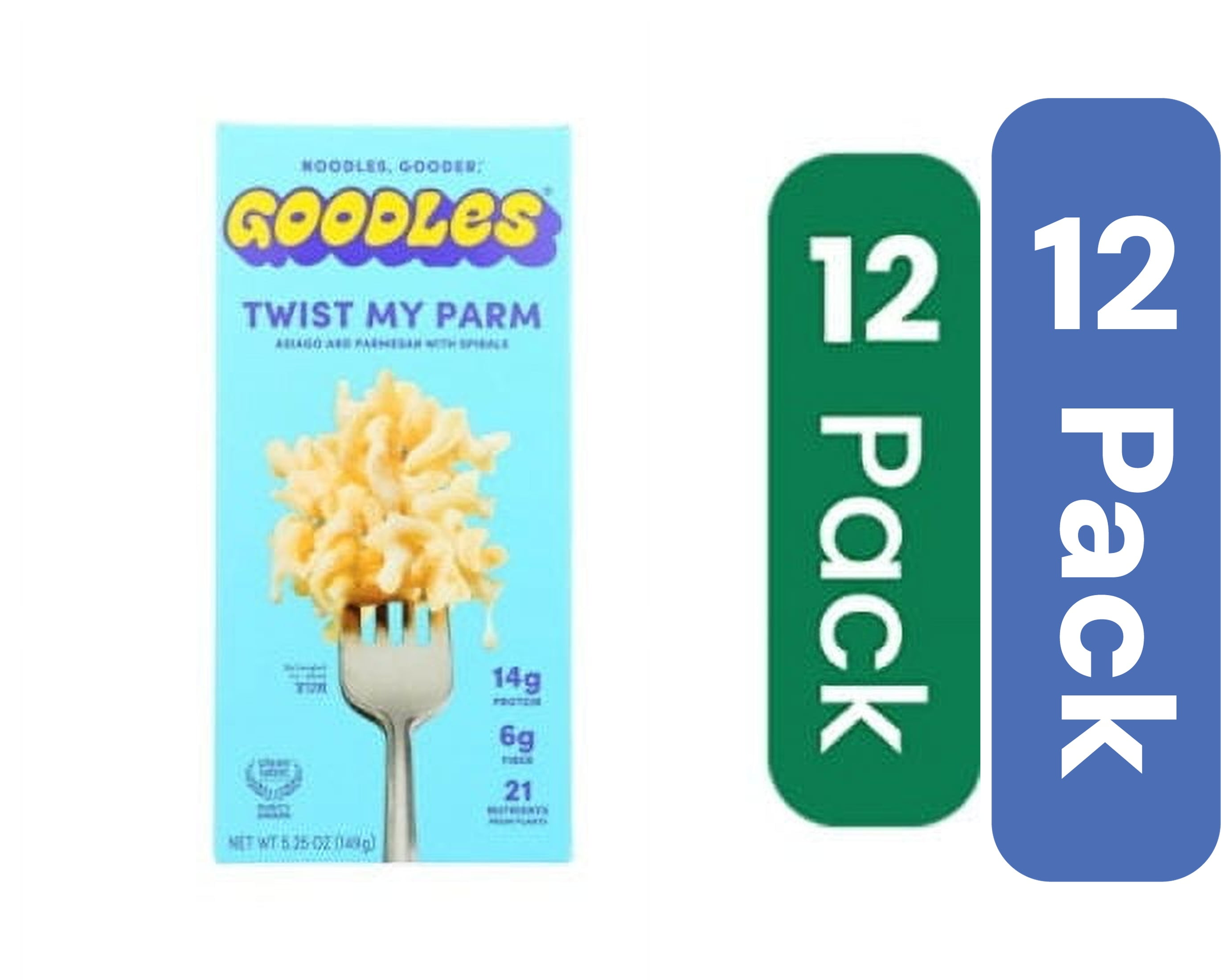 Goodles Twist My Parm Mac & Cheese 5.25 oz (Pack of 12) - Walmart.com
