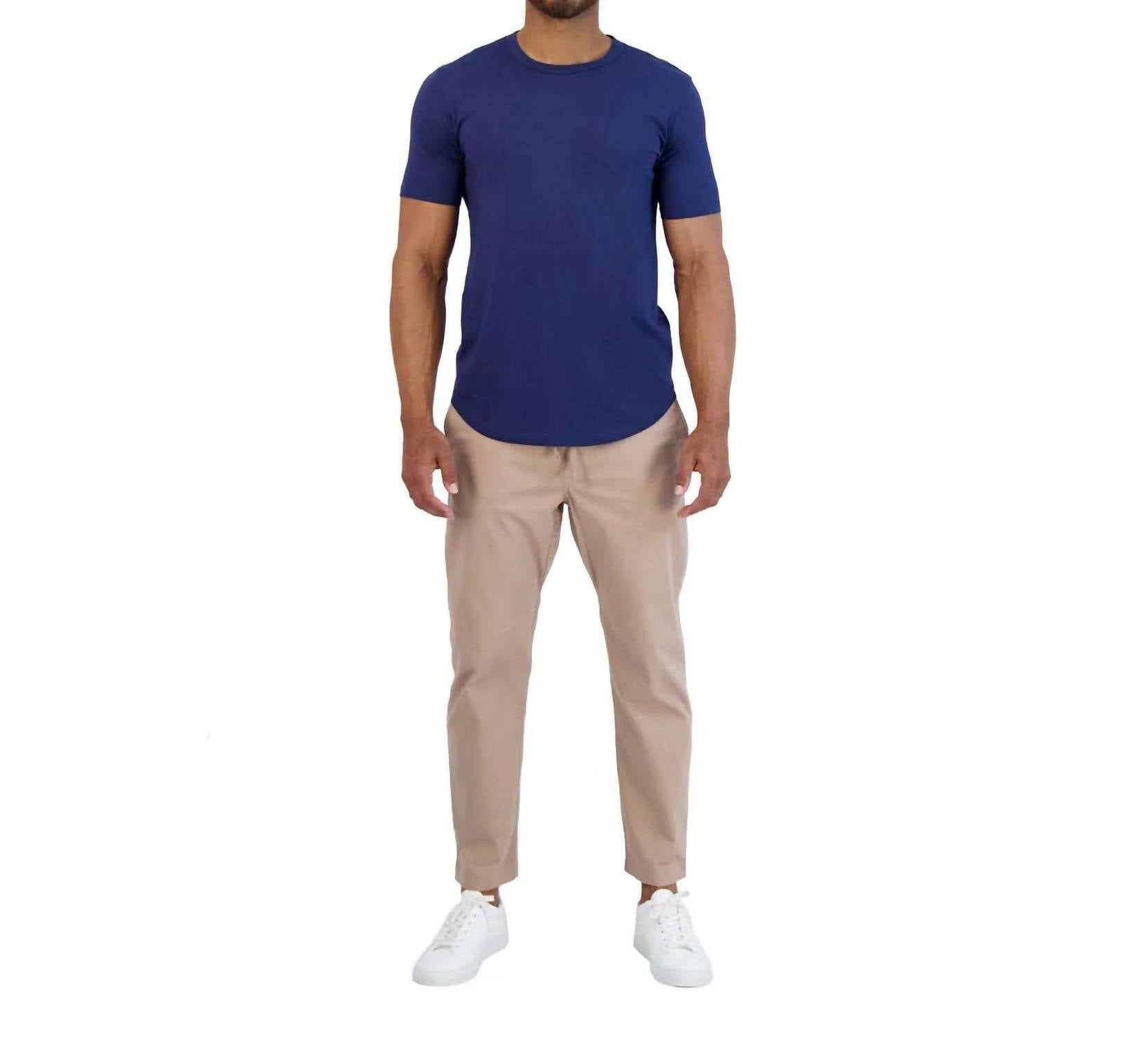 Goodlife Supima Scallop Crew Top - Walmart.com