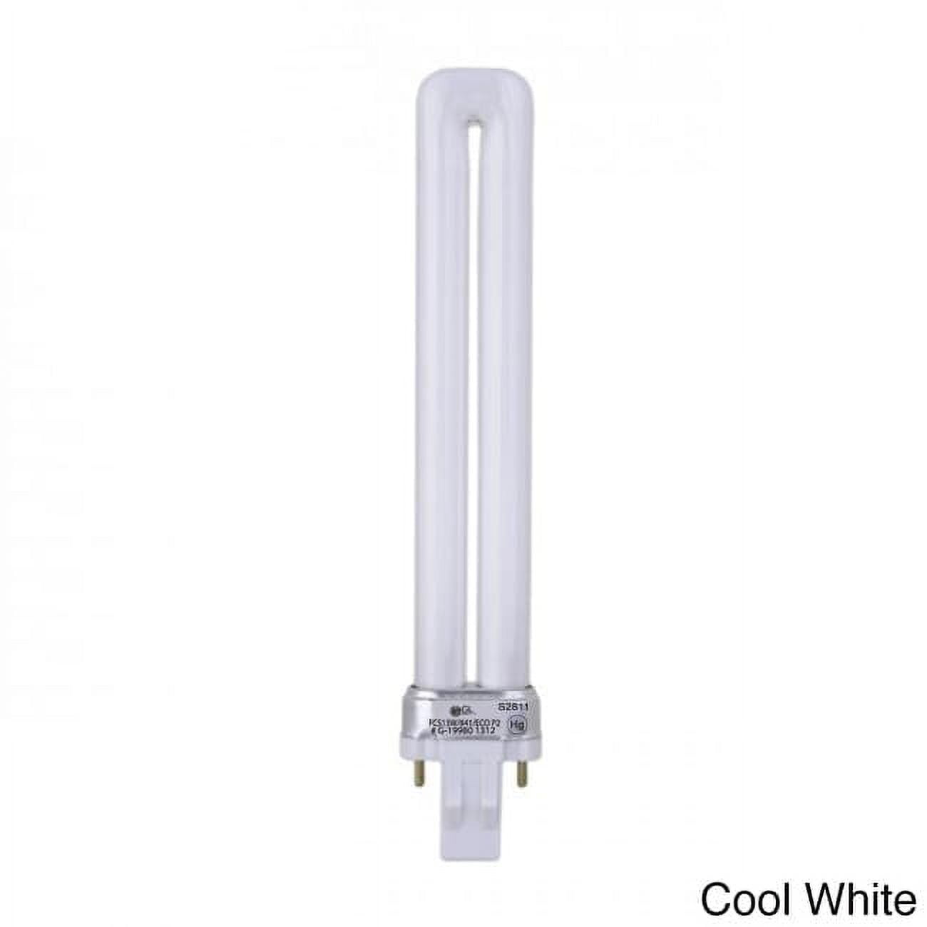 Goodlite 13-Watt Compact Fluorescent Plug-in 2-pin Light Bulb GX23 Base ...