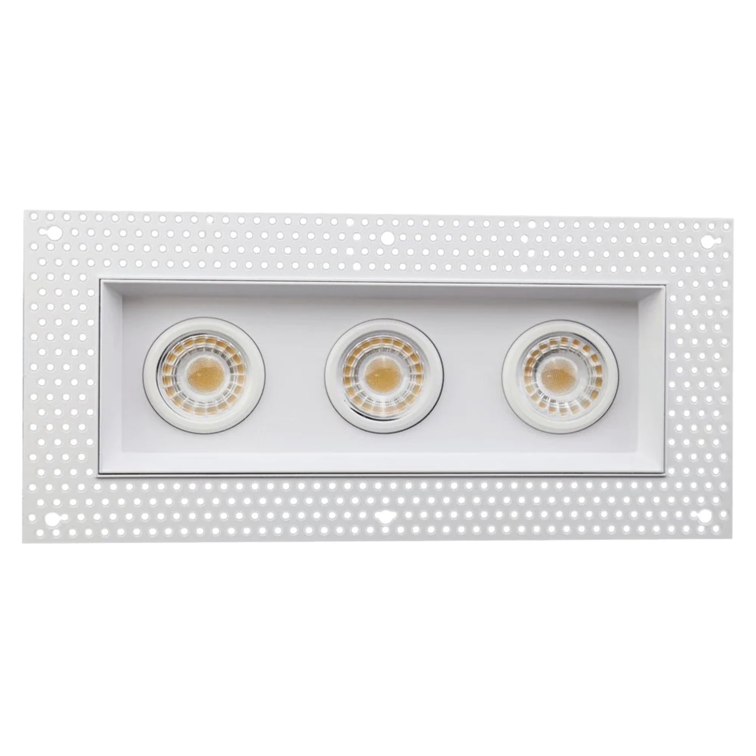 Goodlite G-95622 3″ 23W 3 Head Gimbal Trimless Spotlight Selectable CCT - Walmart.com