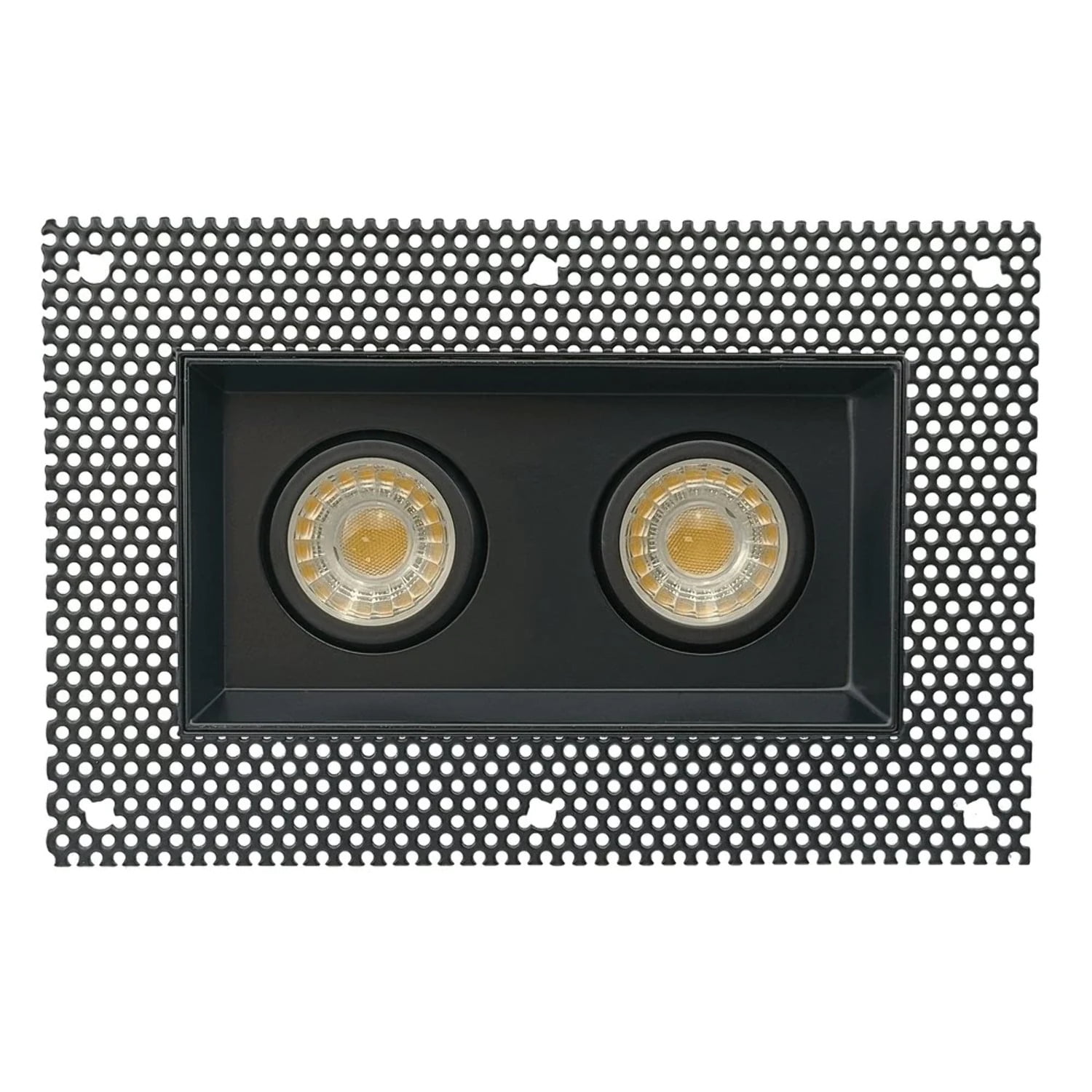 Goodlite G-95721 3″ 15W 2 Head Gimbal Trimless Spotlight Selectable CCT ...