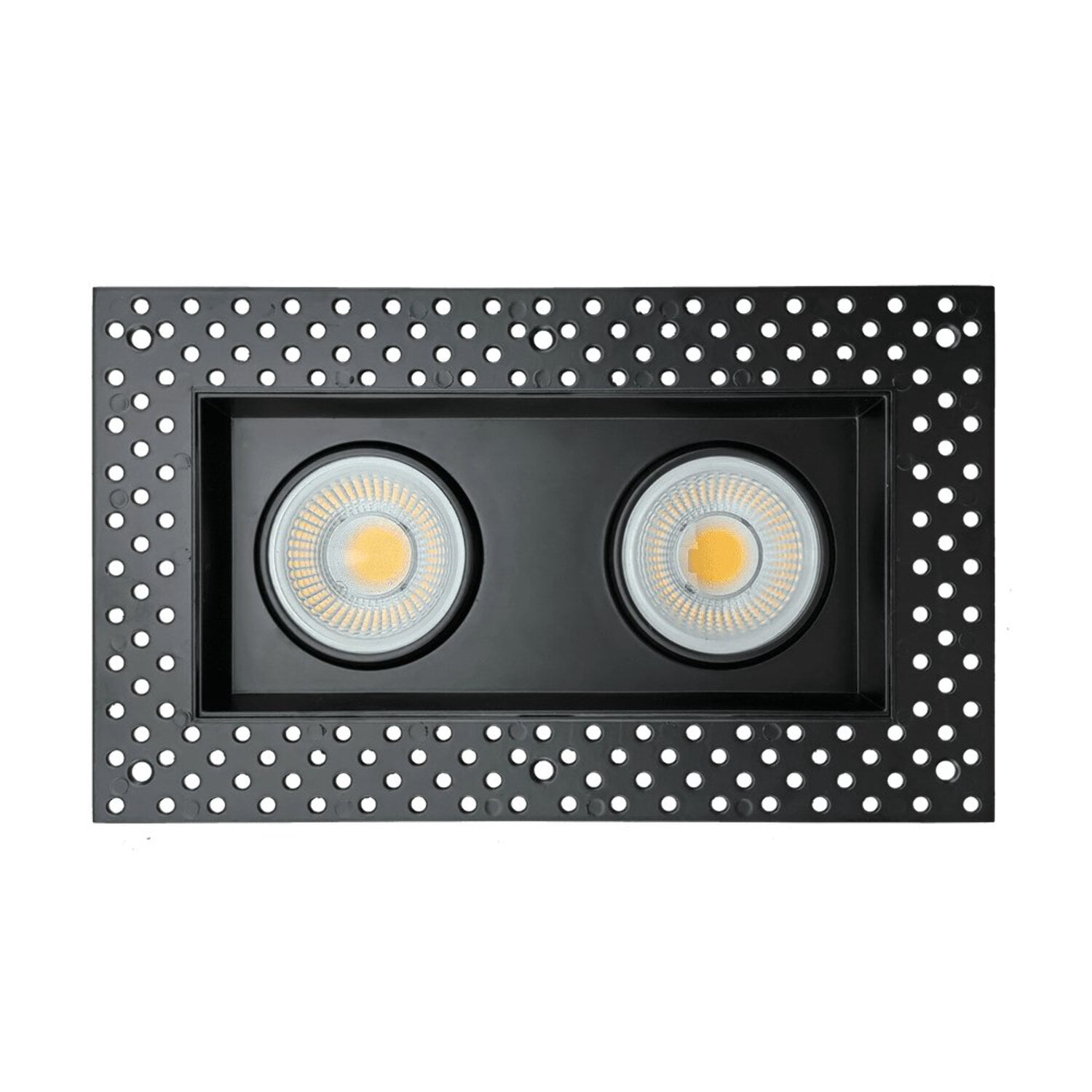 Goodlite Saturn G-99322 4″ 56W 2 Head Trimless LED Gimbal Selectable ...