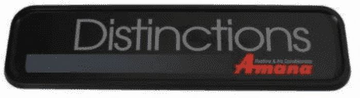 Goodman 0161R00013 Amana Distinctions Nameplate - Walmart.com